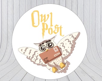 Owl Post Shipping Wrapping Harry Potter Inspired - Etsy