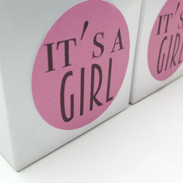 It's a Girl Stickers - Etsy