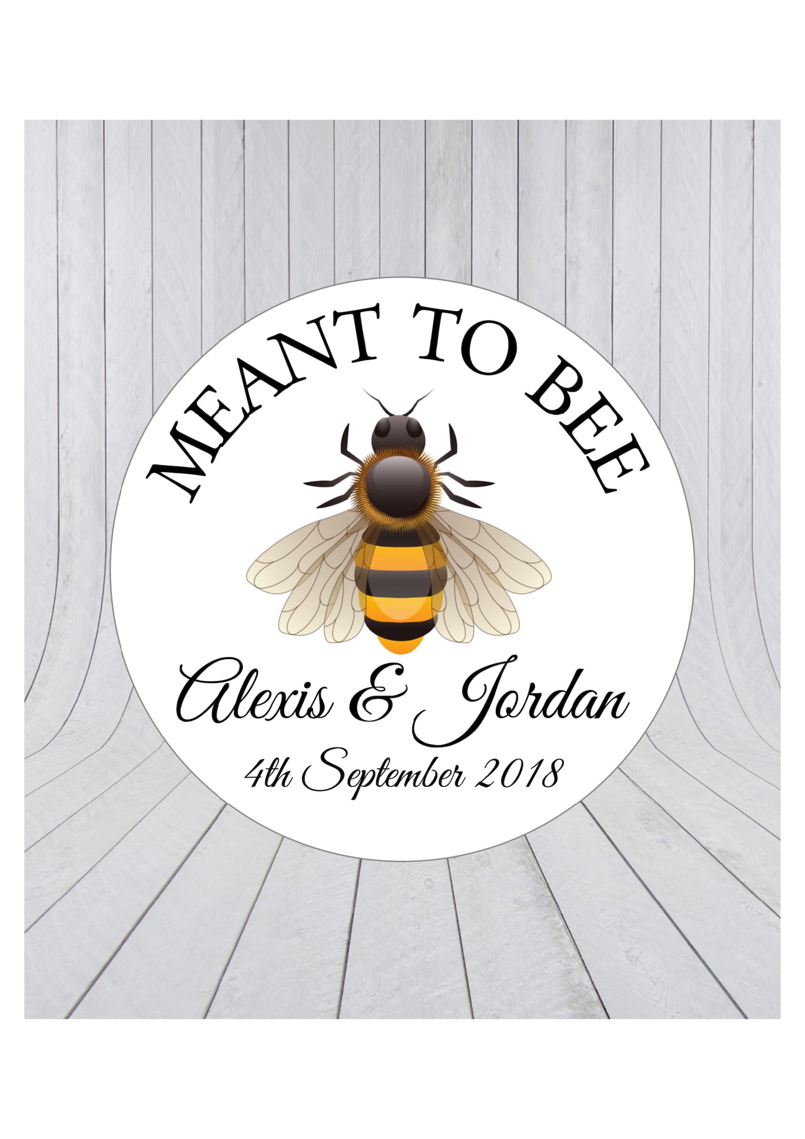 Meant to Bee Labels, Meant to Bee Favor Stickers, Wedding Labels, Honey ...