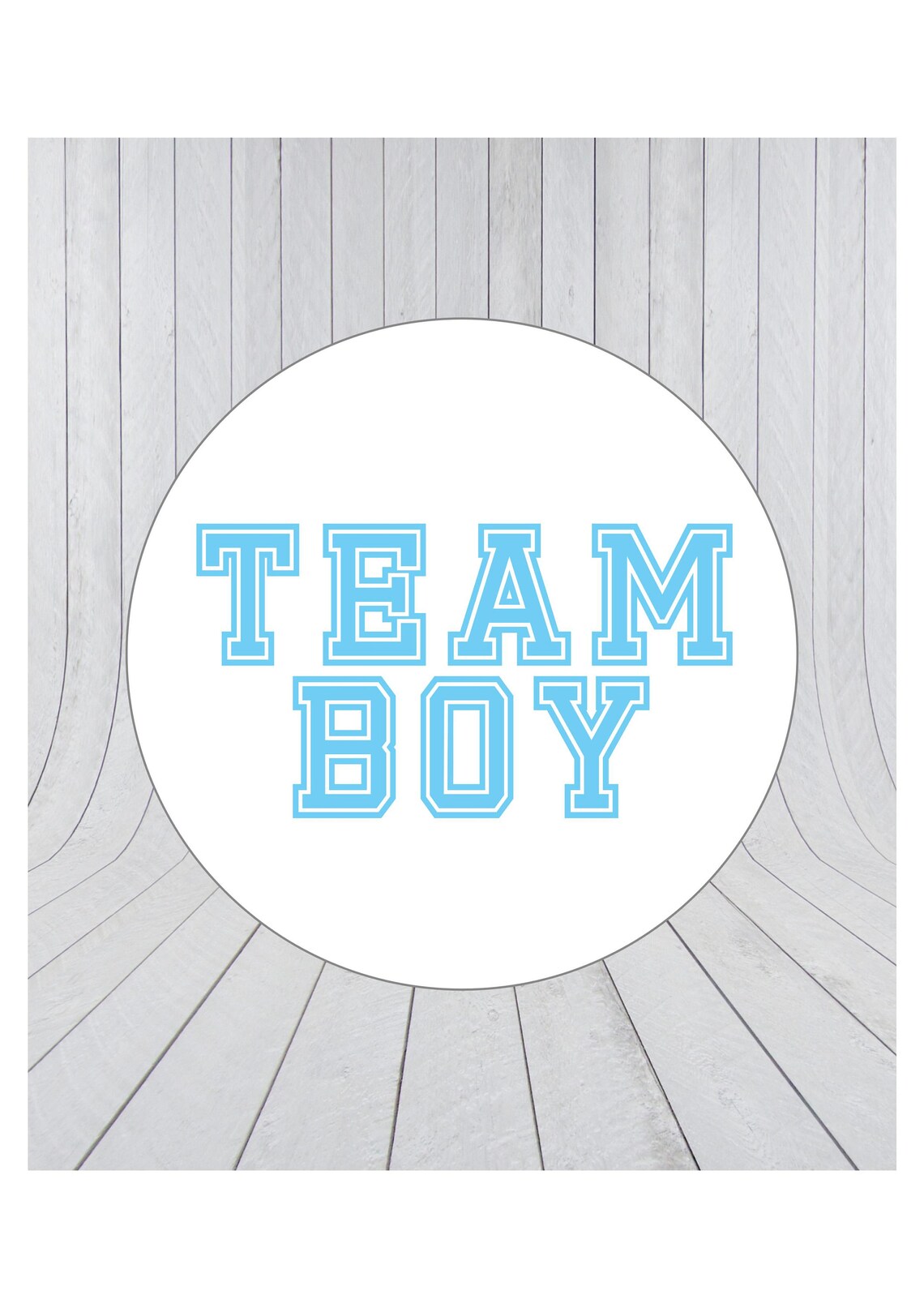 Team Boy Team Girl Stickers Gender Reveal Stickers Team - Etsy