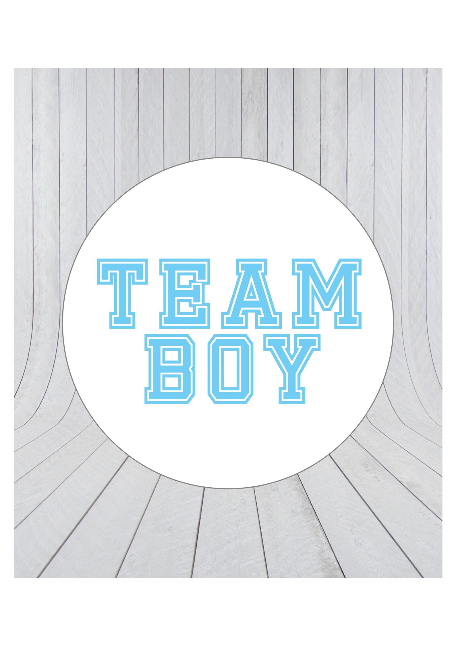 Team Boy Team Girl Stickers Gender Reveal Stickers Team - Etsy