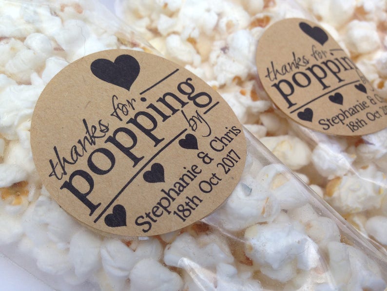 12 X Thanks for Popping by Stickers Thanks for Popping by | Etsy UK