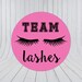 Team Lashes Team Staches Stickers Gender Reveal Stickers - Etsy UK