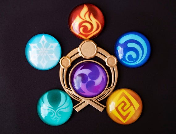 Genshin Impact Inazuma Cosplay Elemental Visions Electro - Etsy