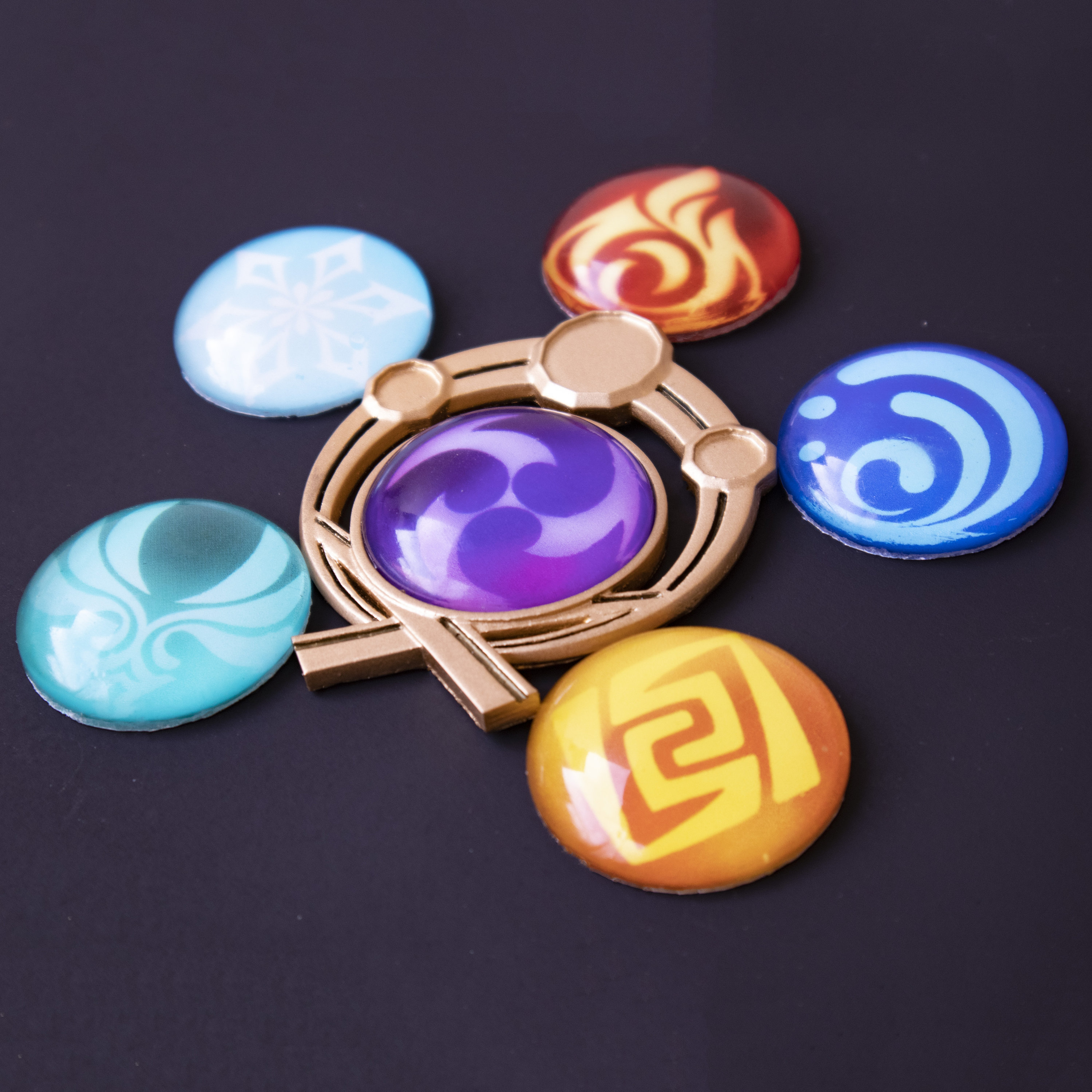 Genshin Impact Inazuma Cosplay Elemental Visions Electro - Etsy