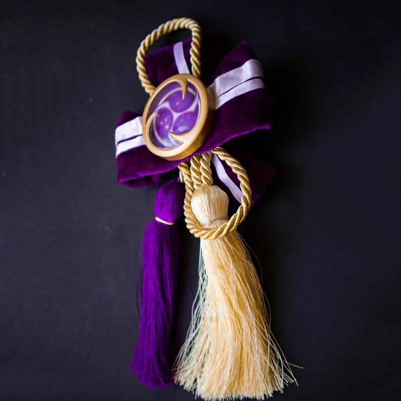Raiden Shogun Ei Cosplay Genshin Impact Accessory - Etsy