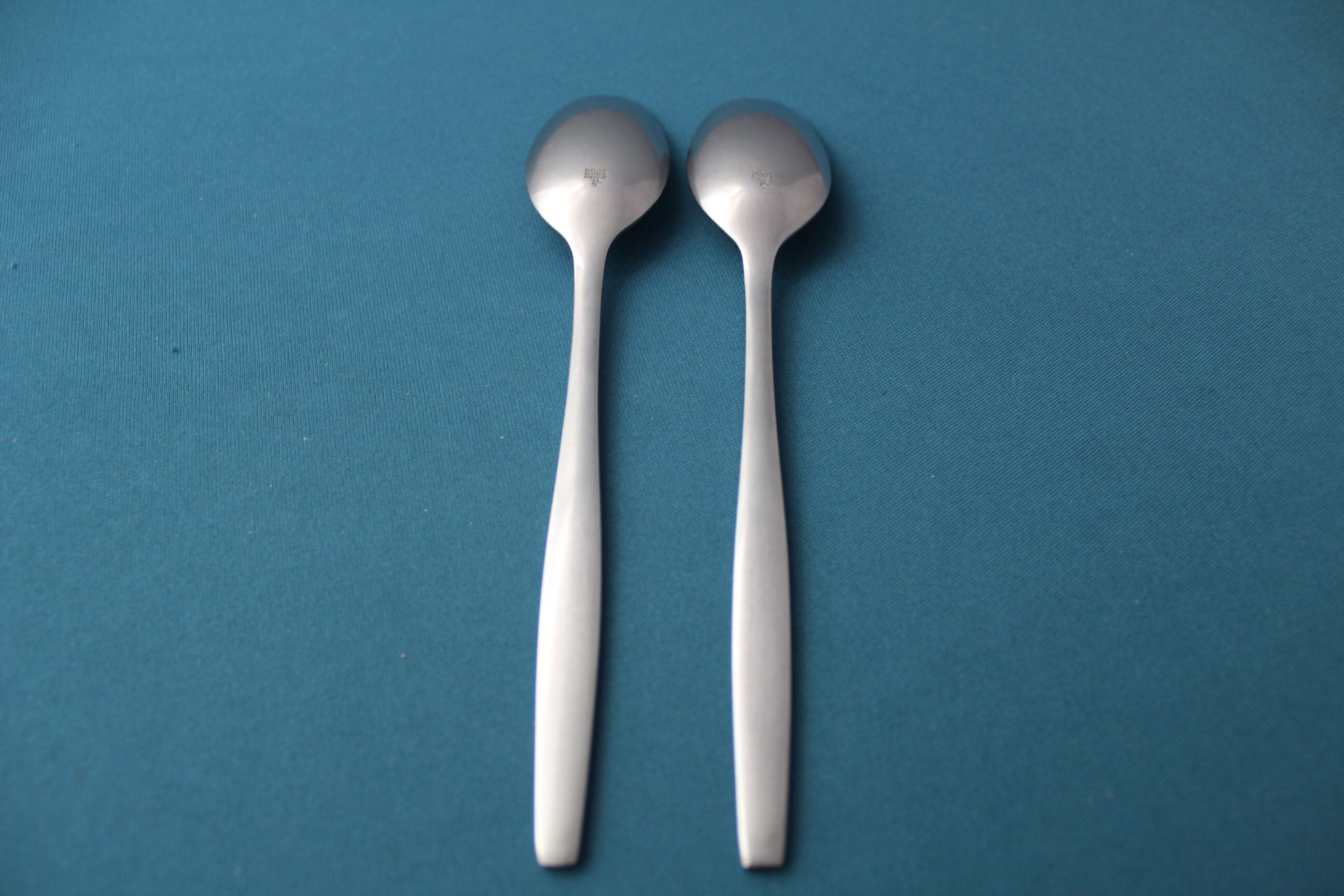 2 Teaspoons Dansk VARIATION V Satin IHQ Stainless Germany 6 - Etsy