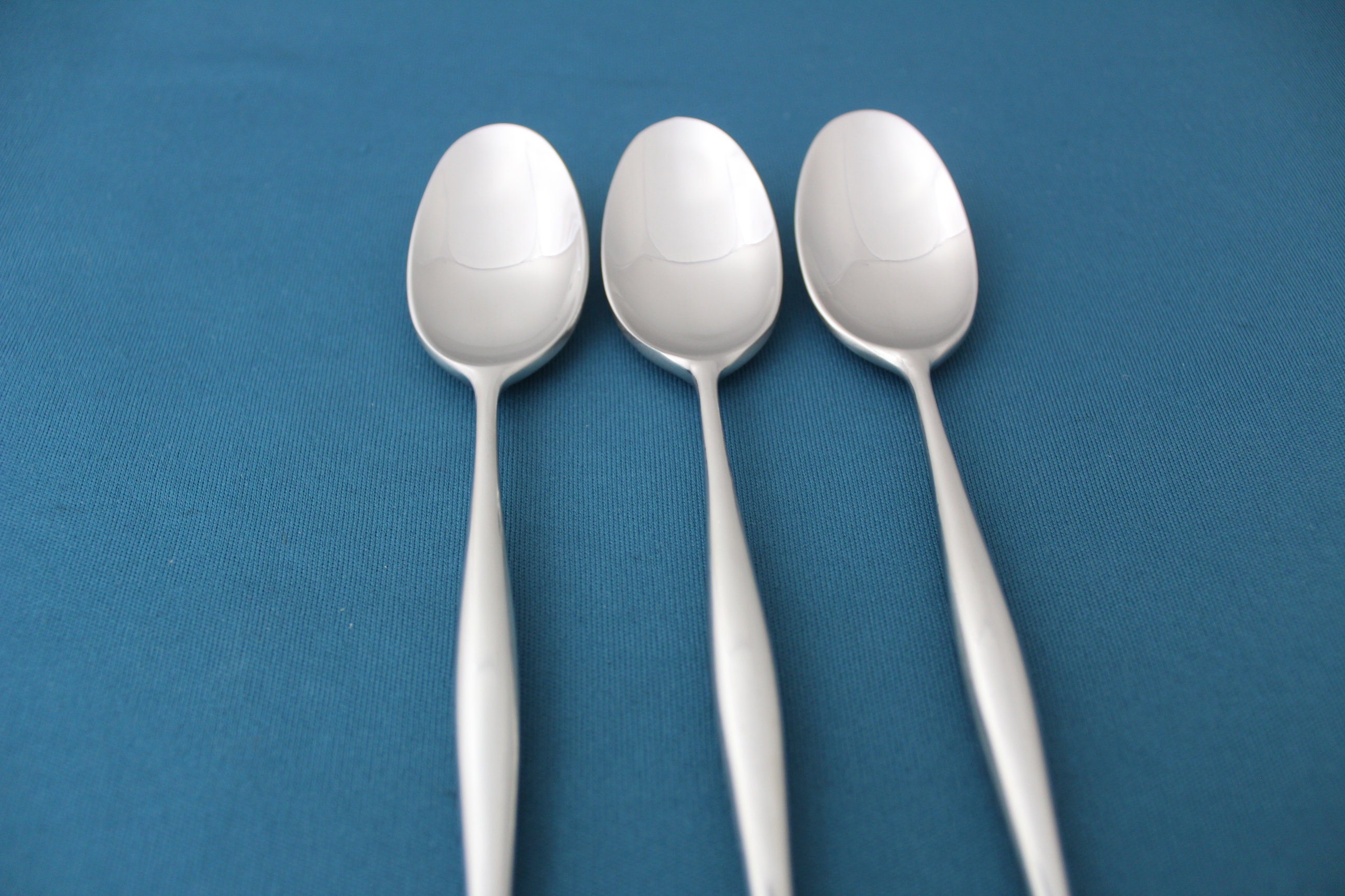 3 Teaspoons Lauffer Towle DESIGN 3 Japan 18/8 Stainless 6 3/8 - Etsy