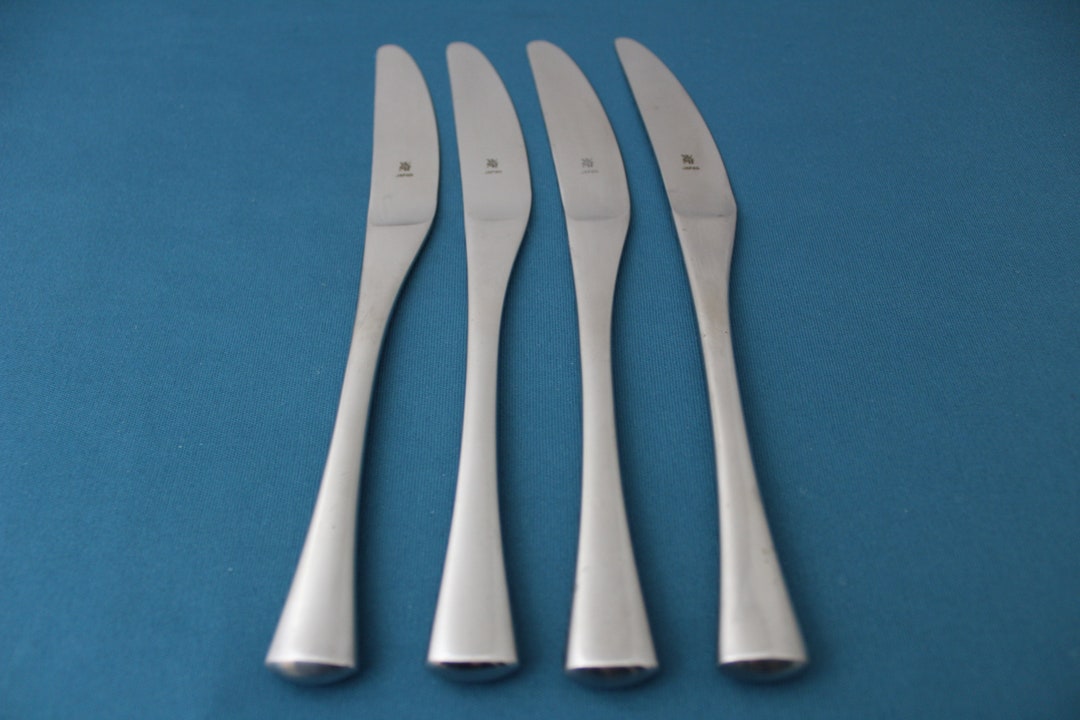 4 Dinner Knives Solid WMF SPOLETO Japan Stainless Modern 8 1/4" - Etsy