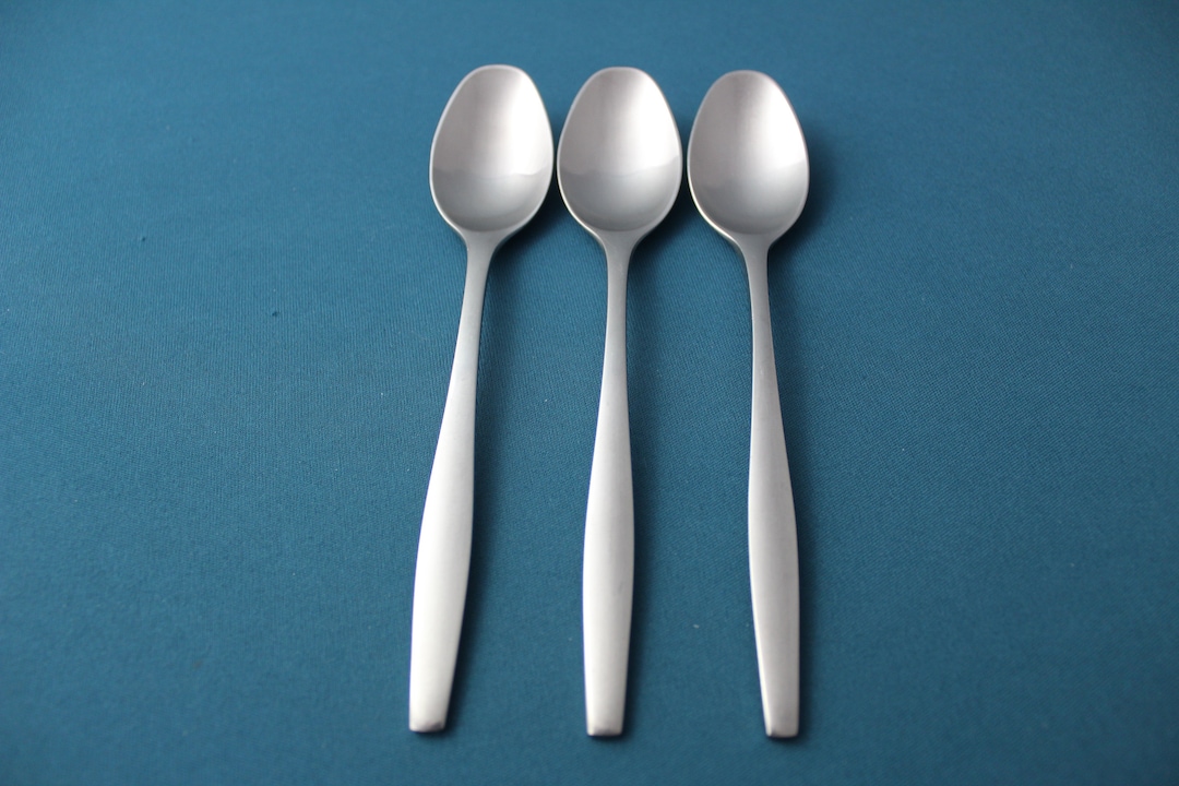 3 Teaspoons Dansk VARIATION V Satin IHQ Stainless Finland 6 1/2" - Etsy
