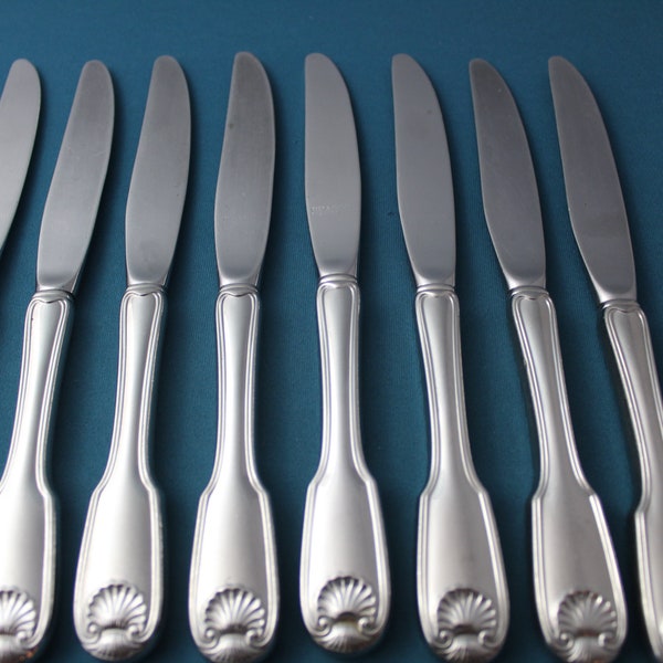 Reed and Barton Stainless Colonial Shell Flatware - Etsy
