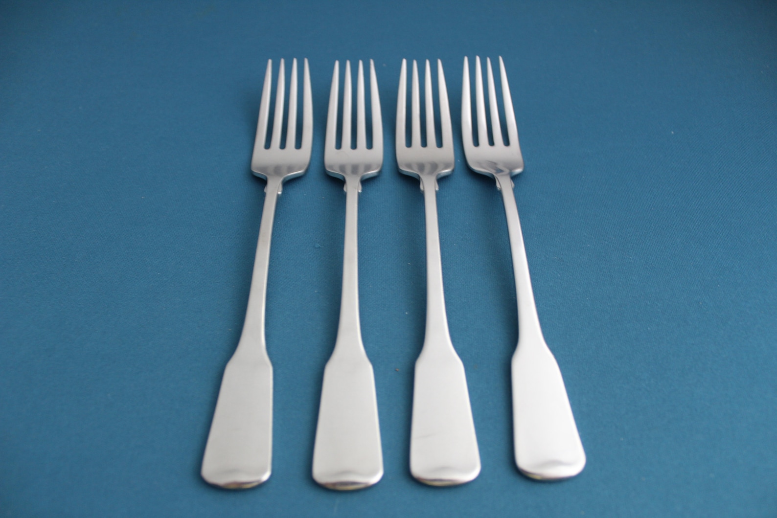 4 Dinner Forks Oneida AMERICAN COLONIAL CUBE Satin Stainless 7 1/4" - Etsy