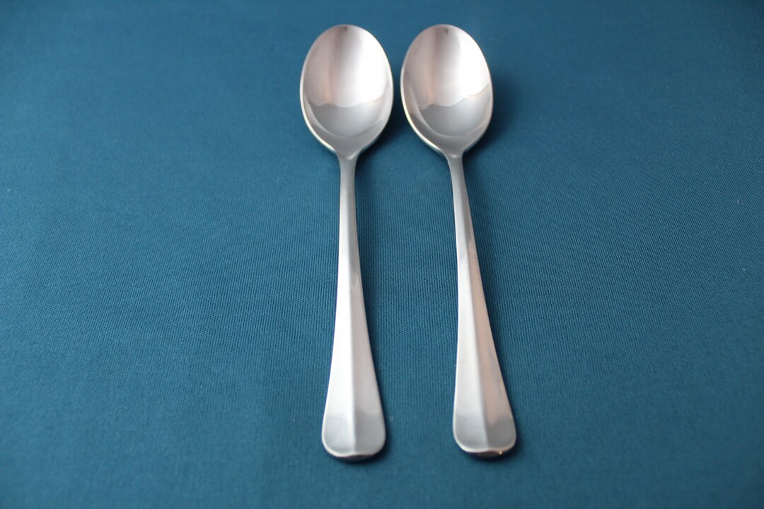 2 Teaspoons Gorham COLONIAL TIPT 18/8 Stainless Korea 6 1/4" - Etsy