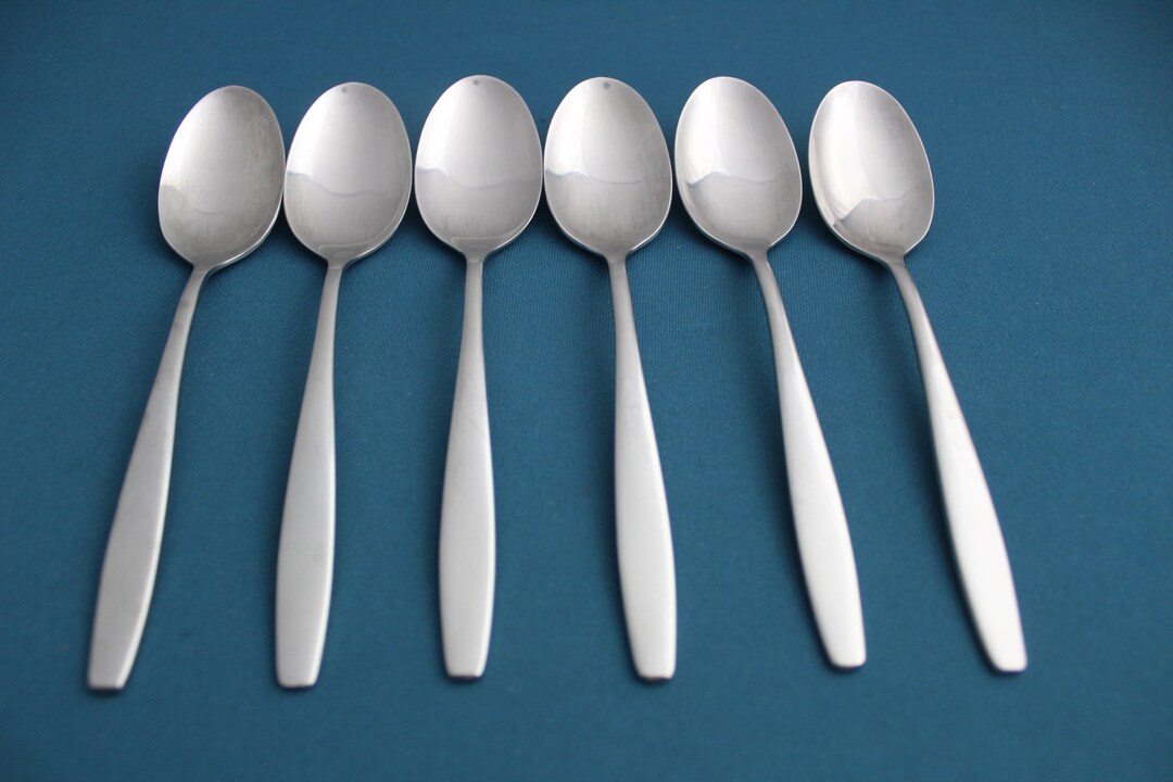 6 Teaspoons International Deluxe TODAY Stainless 6" - Etsy