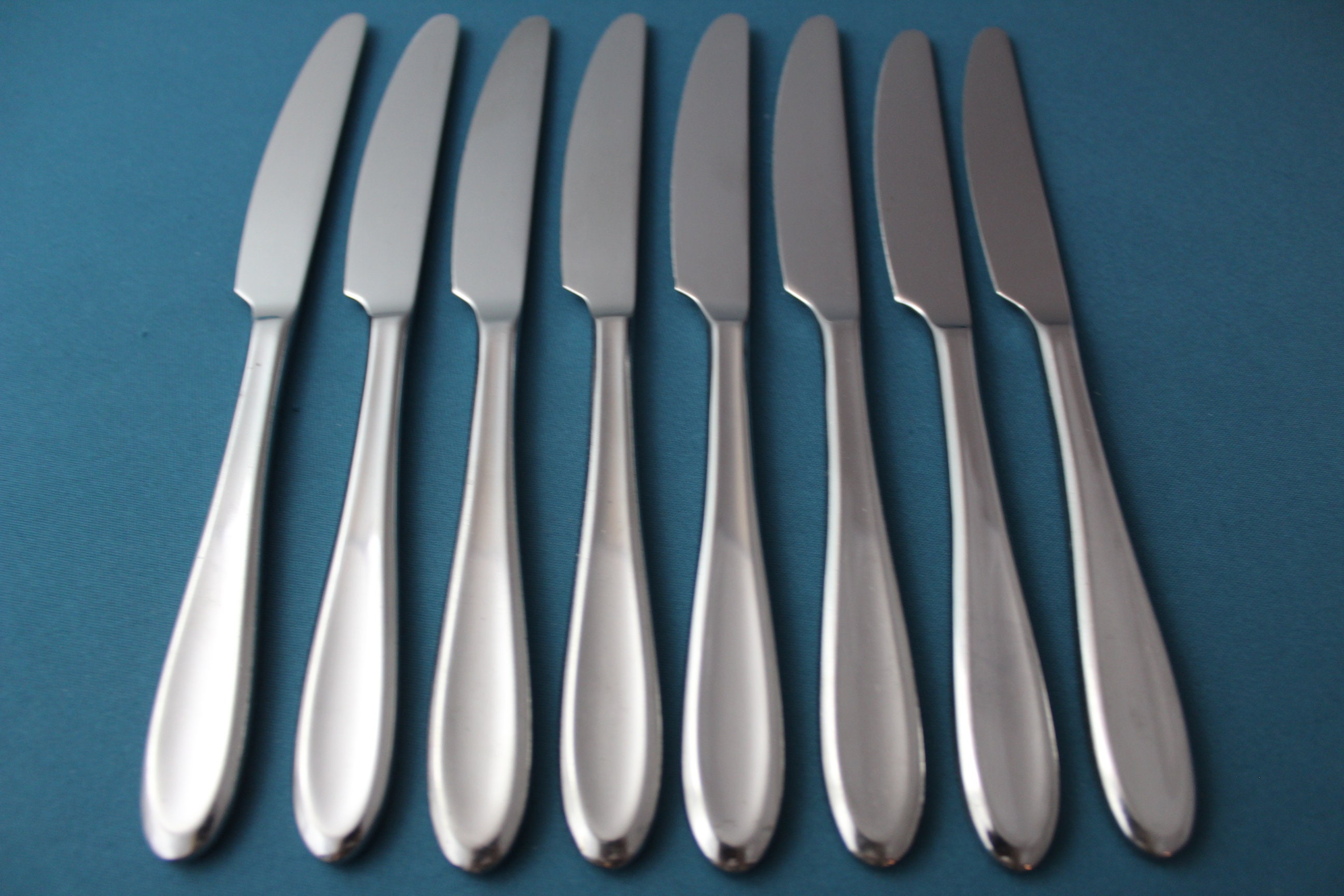 8 Dinner Knives Solid WMF Cromargen ARTISAN Glossy Stainless 9 1/8" - Etsy