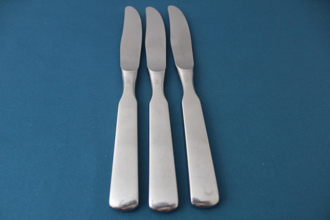 3 Dinner Knives Hollow WMF PILGRIM Satin Stainless Germany 8 1/4" - Etsy