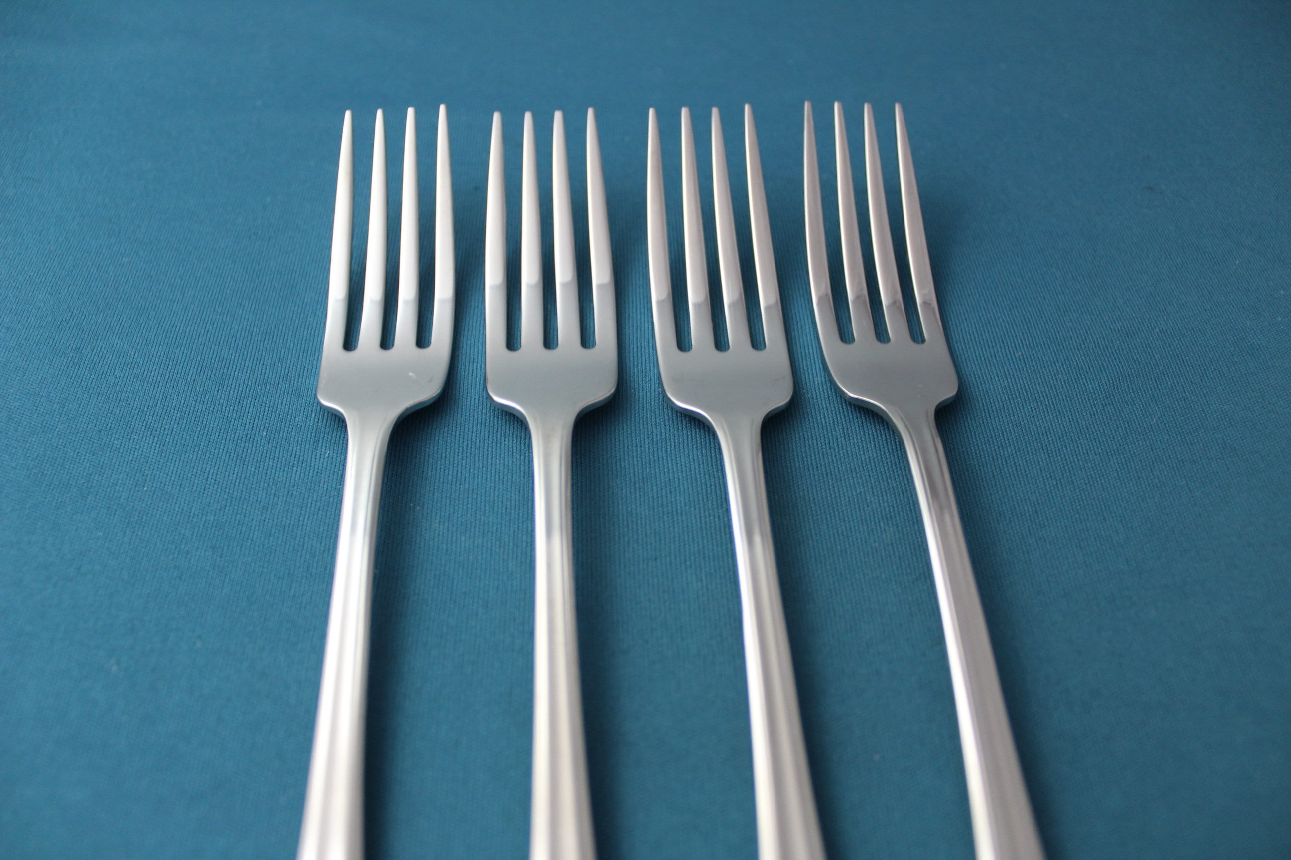 4 Dinner Forks Oneida Deluxe ANTICIPATION Stainless LIGHT USE 7 1/2 - Etsy