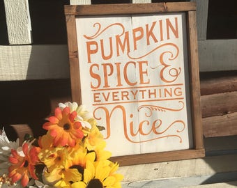 Fall wood sign | Etsy