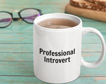 Introvert Coffee Mug - Etsy