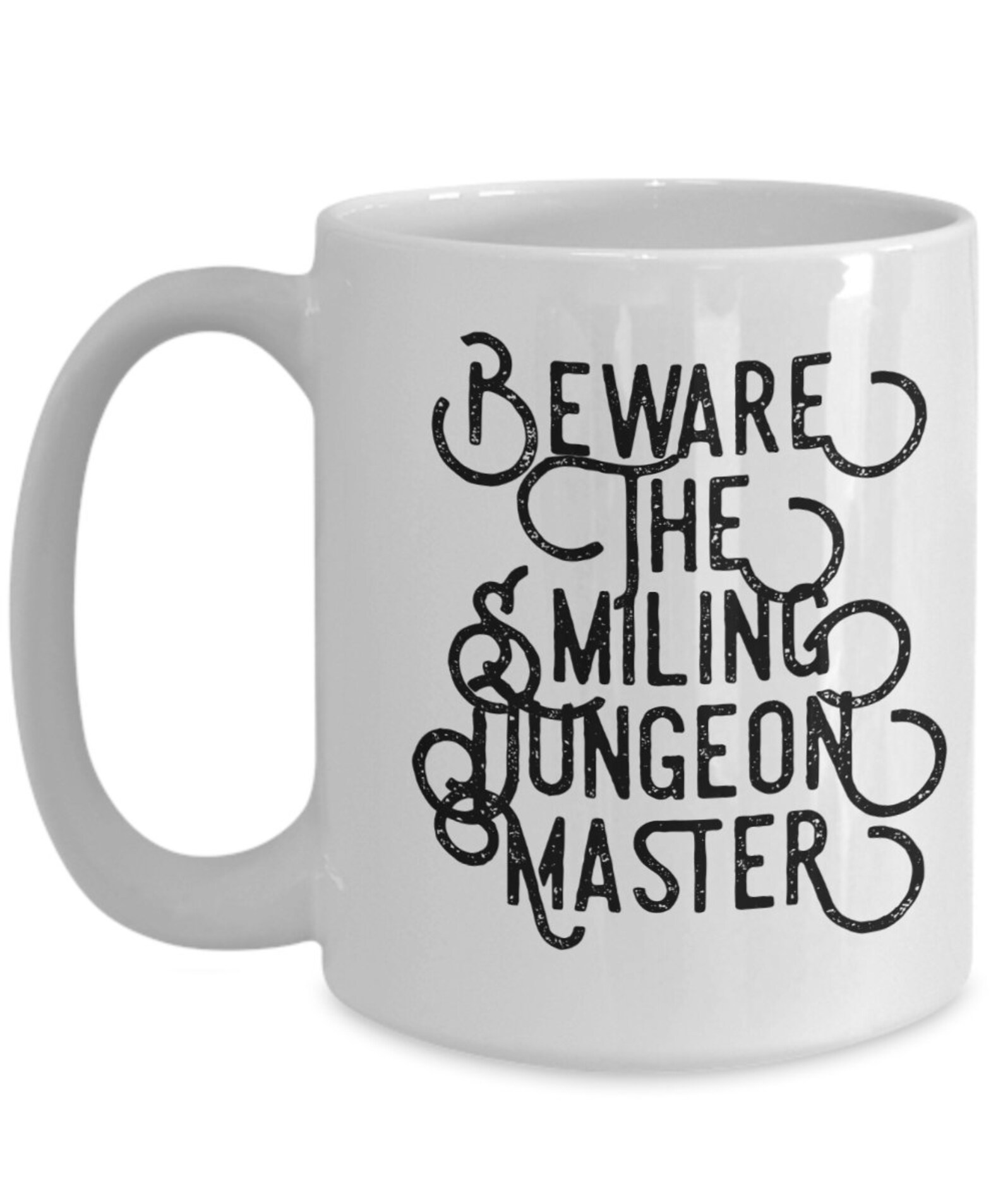 Beware the Smiling Dungeon Master Mug Dungeon Master Coffee Mug Dm ...