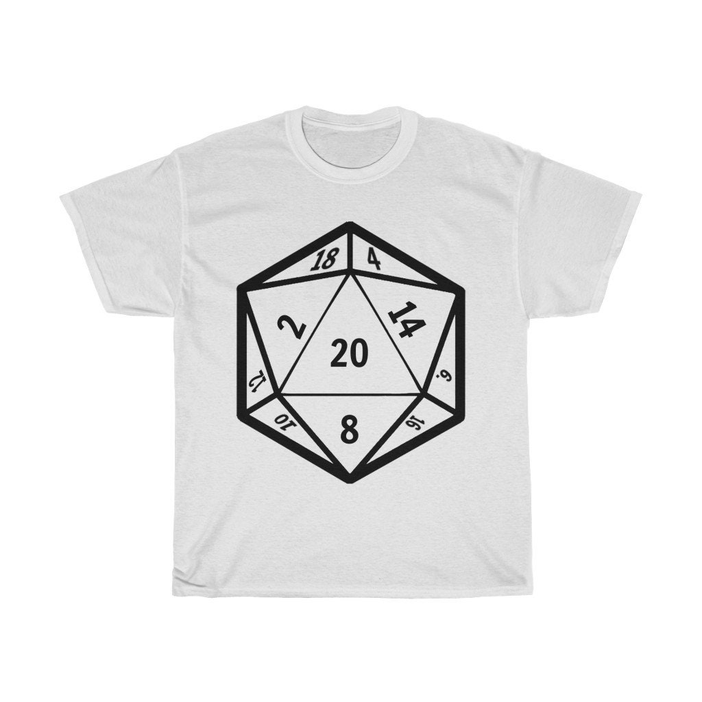 DnD Dice Shirt S to 5XL novelty gift dnd shirt d&d shirt dnd | Etsy