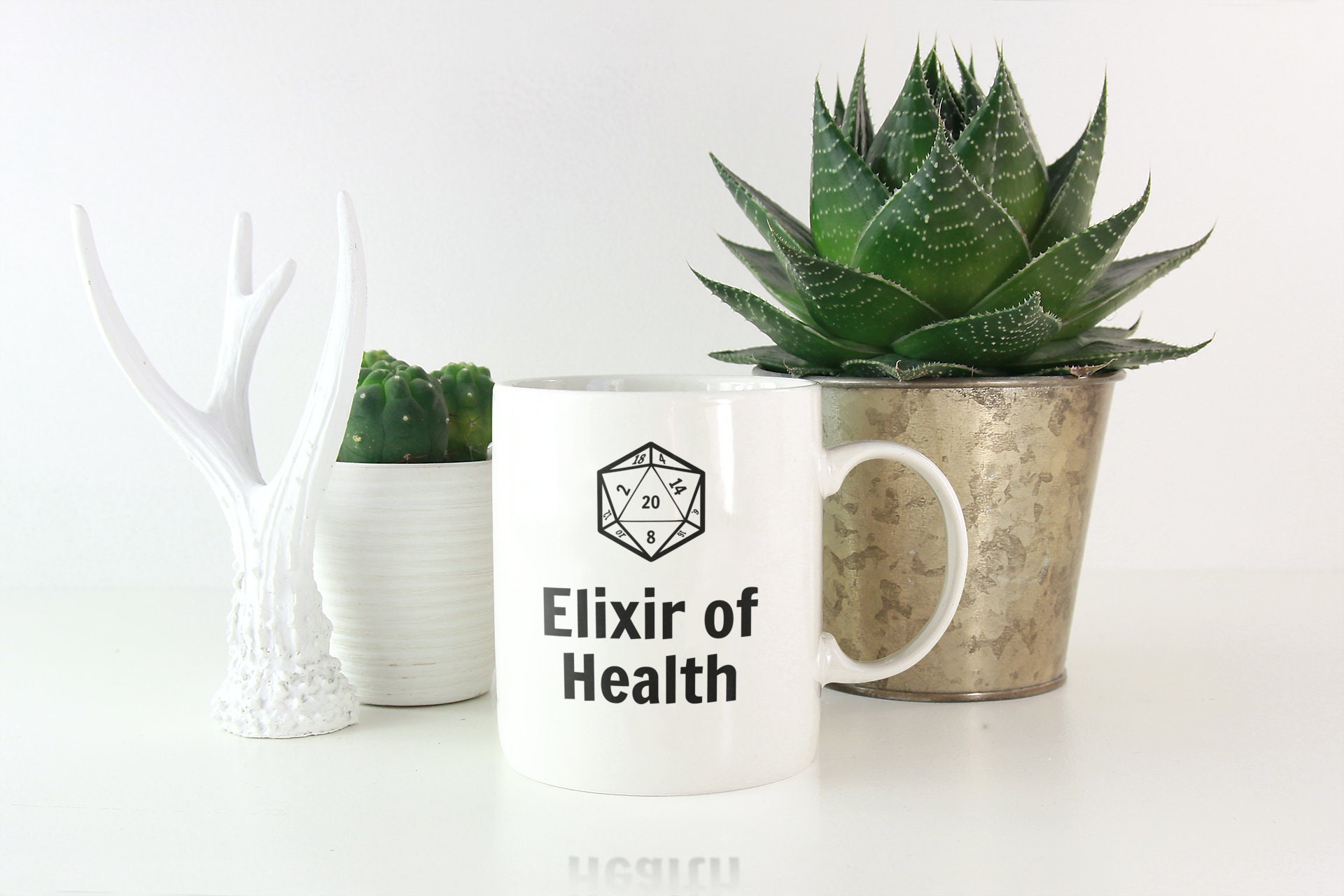 Elixir of Health Mug 11oz 15oz Novelty Gift D&d Mug Dnd Mug Dnd Coffee ...