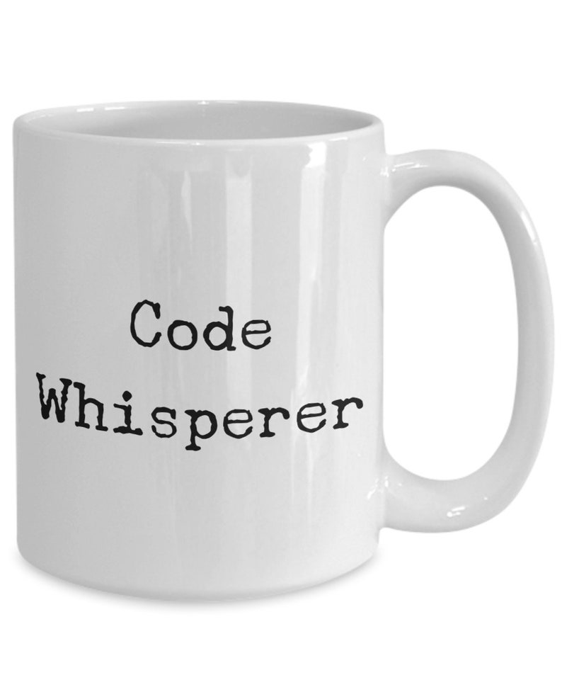 Code Whisperer Mug 11oz 15oz Novelty Gift Coding Coffee Mug I Love ...