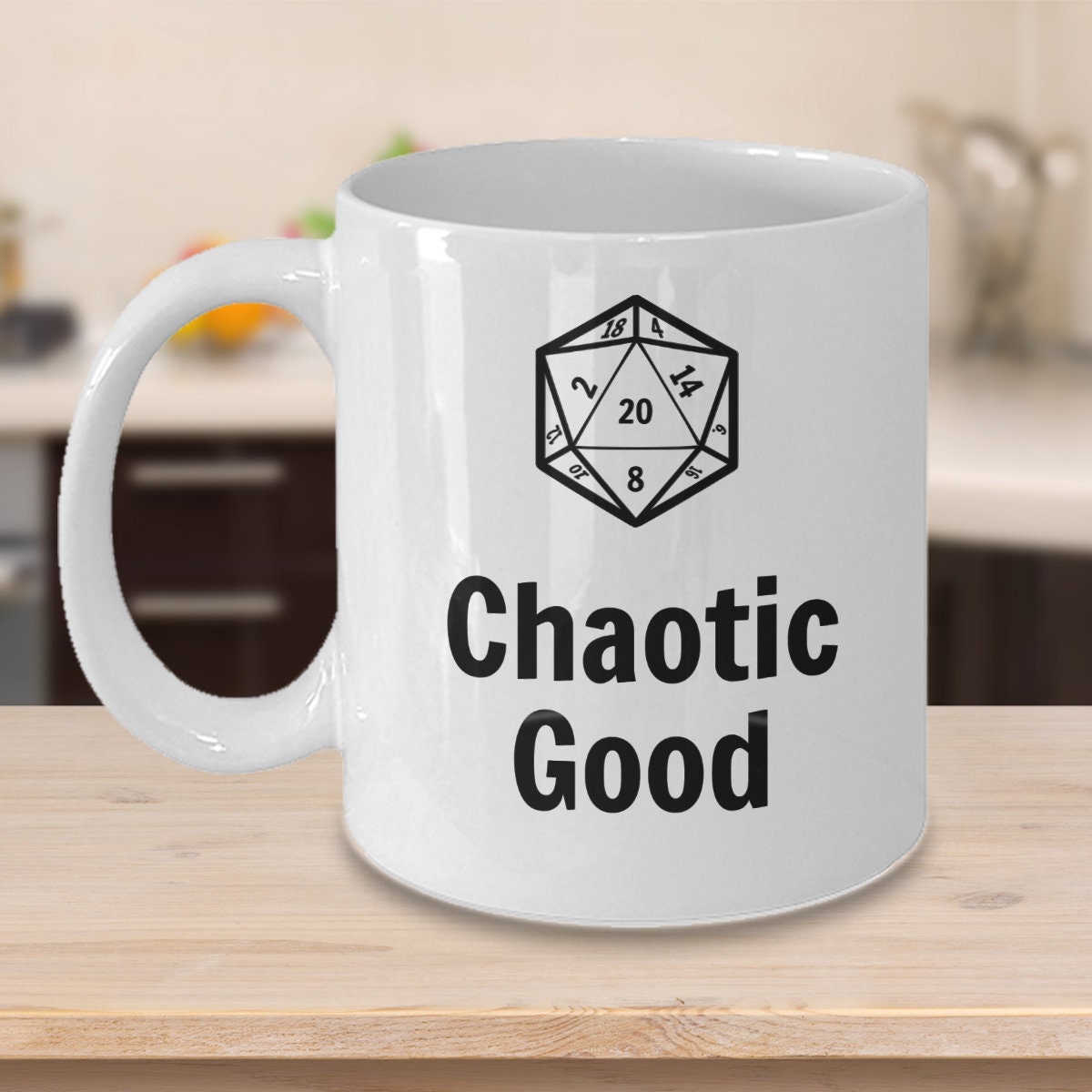 Chaotic Good Mug D20 D&D Mug D and D Mug Dungeons Dragons Mug - Etsy