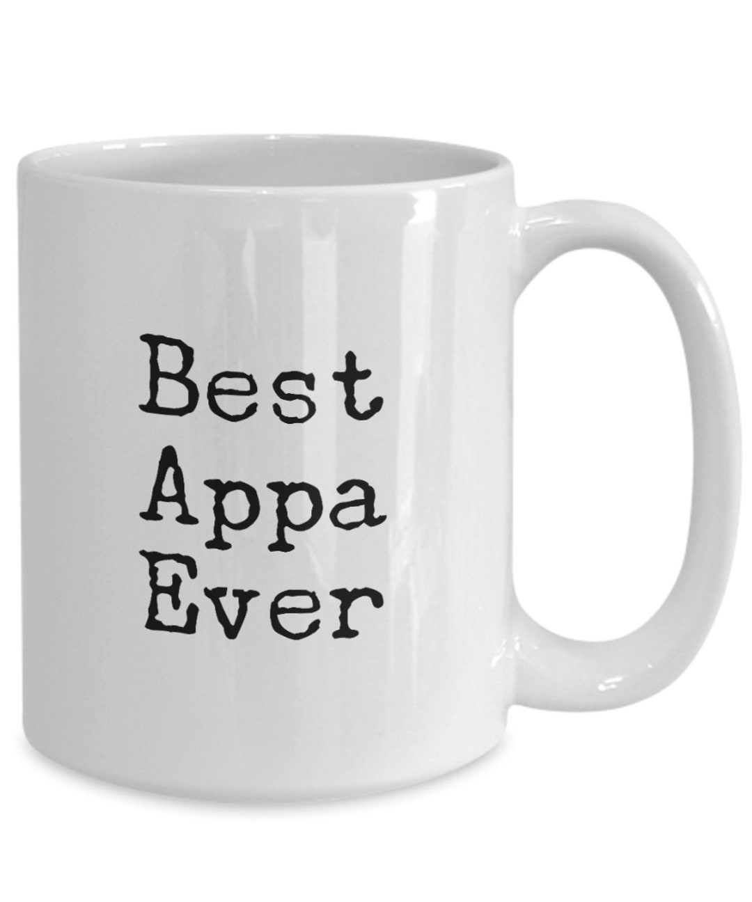 Best Appa Ever Mug 11oz 15oz Novelty Gift Korean Dad Coffee Cup Father ...