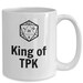 Dungeon Master King of TPK DM D20 D&D Pathfinder Tabletop Gaming Gamer ...