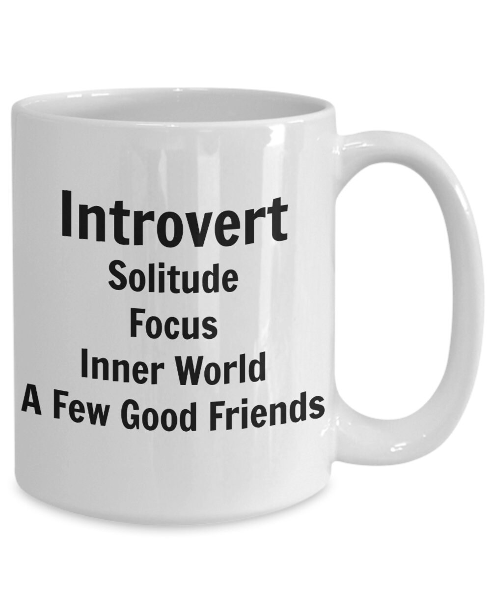 Introvert Mug Introvert Traits introvert mug large mugs introvert ...