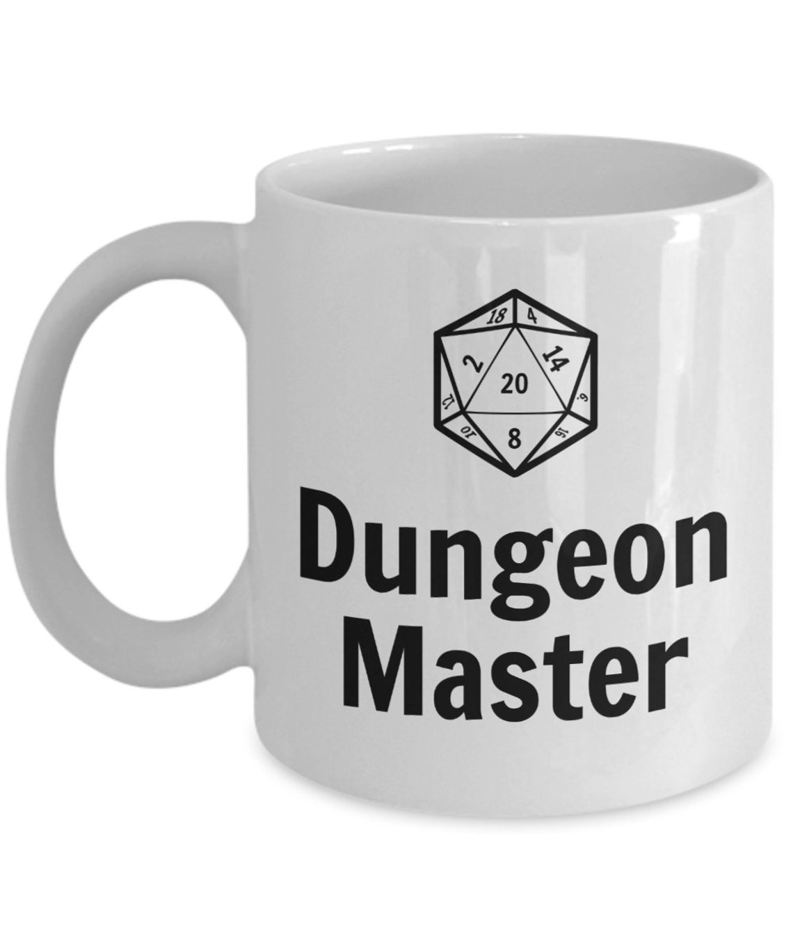Dungeon Master Mug D20 Dice D&D Mug Dungeons and Dragons Mug Dungeons ...