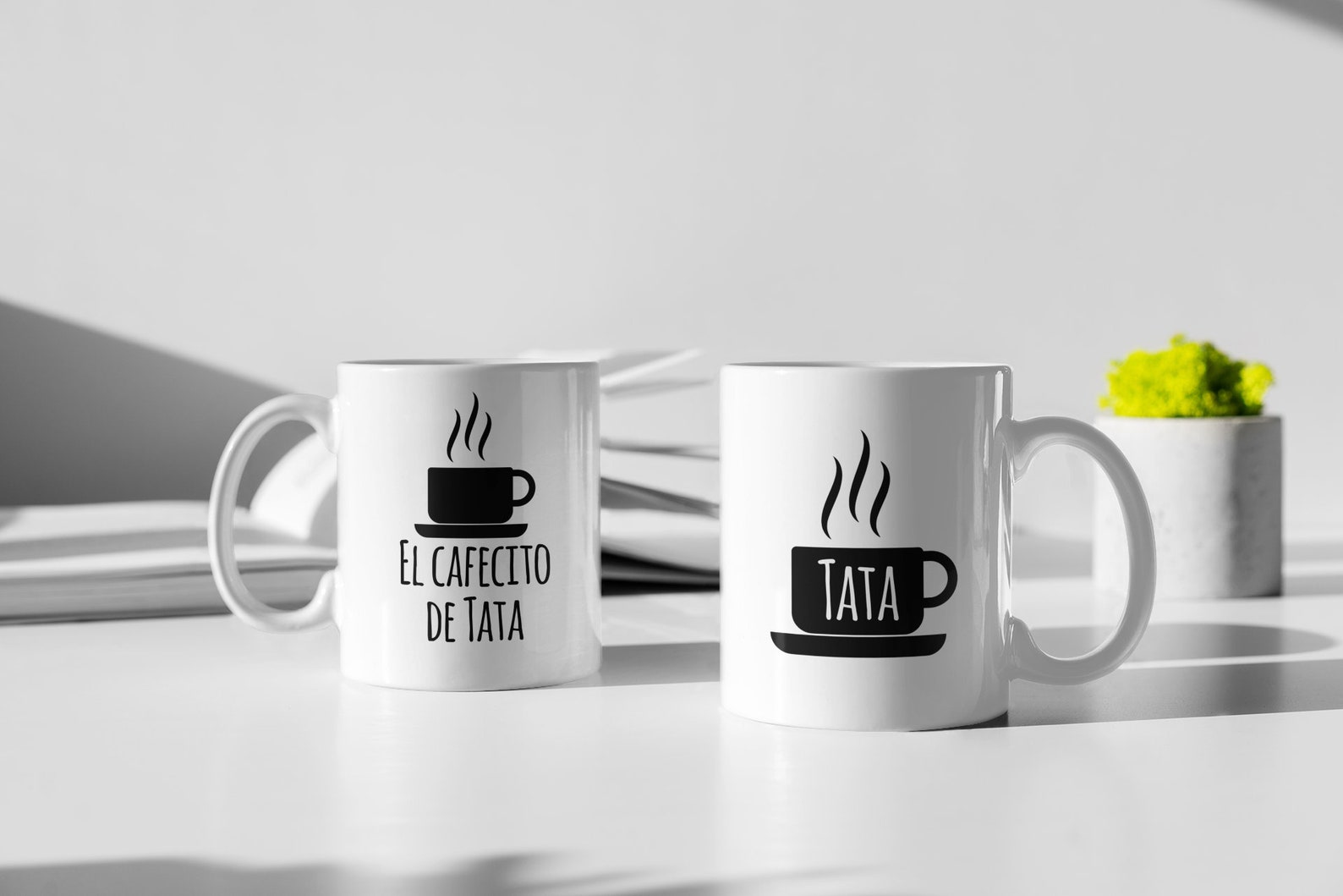 El Cafecito De Tata Mug 11oz 15oz Novelty Gift Spanish Grandpa Coffee ...