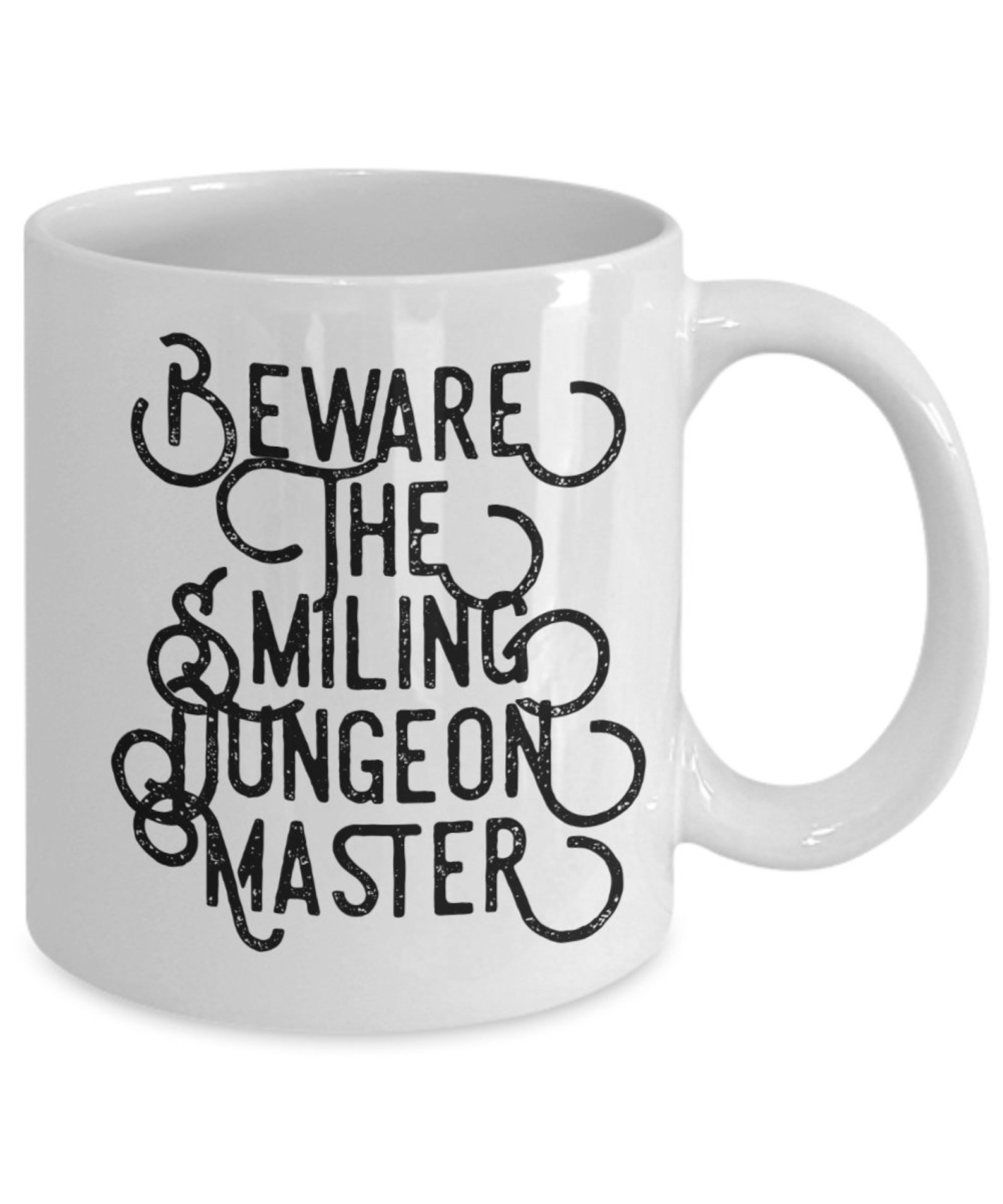 Beware the Smiling Dungeon Master Mug Dungeon Master Coffee Mug Dm ...