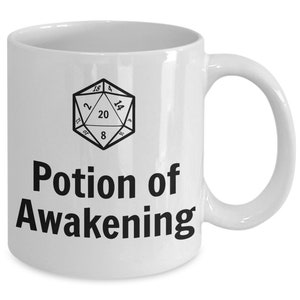 Potion of Awakening Mug 11oz 15oz Novelty Gift Dnd Mug D&d Mug Dungeons ...