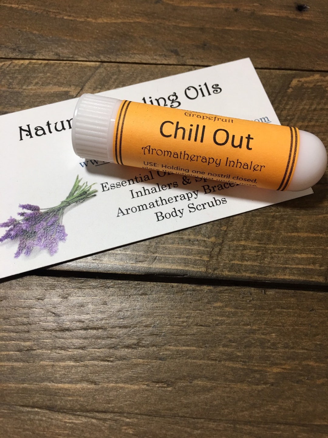 ESSENTIAL Oil Inhaler~ CHILL OUT~ Aromatherapy Inhaler~ Medicine ...