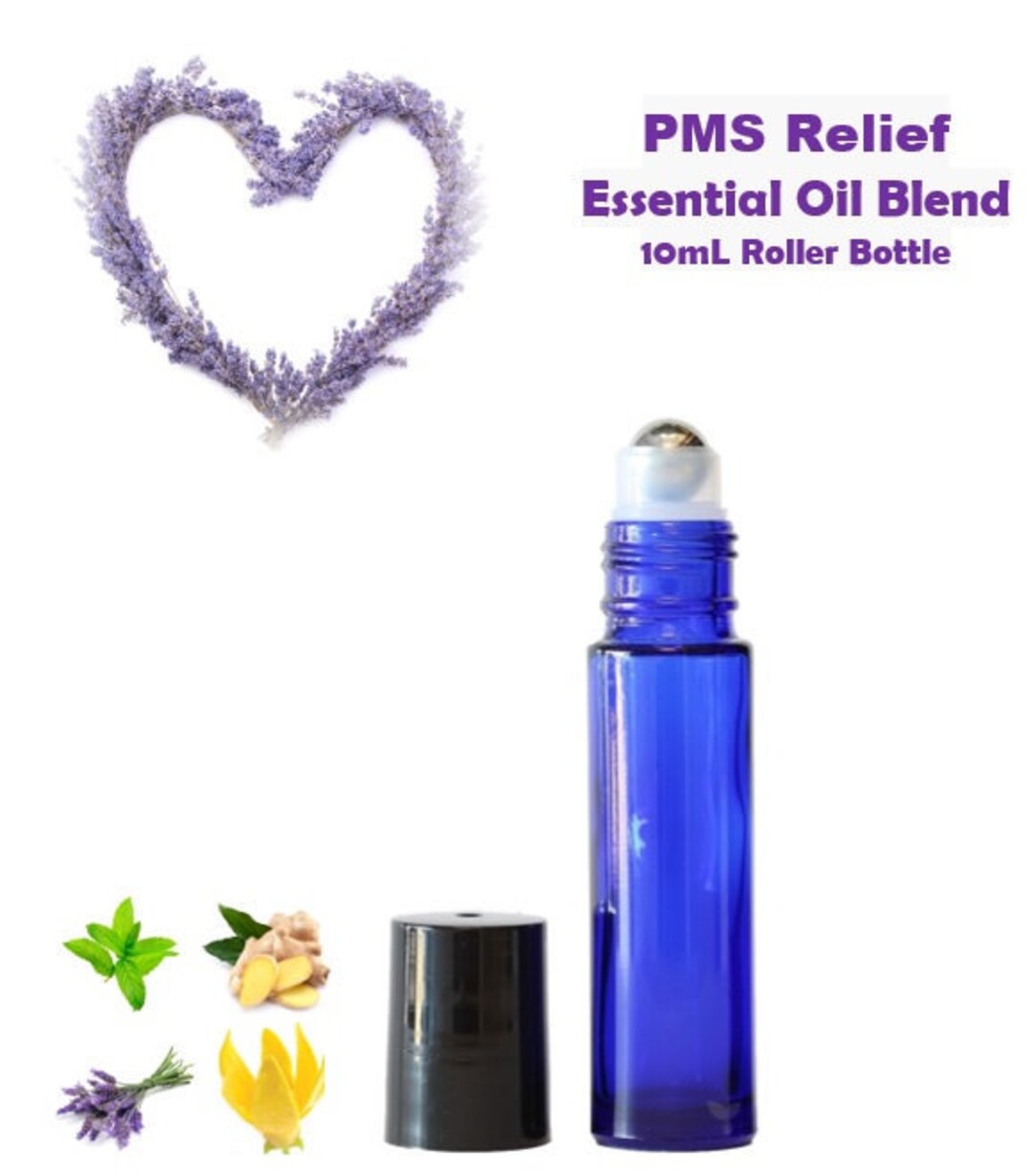 PMS Blend, Essential Oil Roller Bottle, Pure Essential Oils, PMS Oil ...