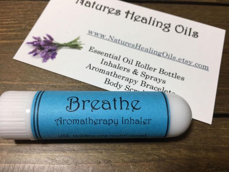 Breathe-deeper Aromatherapy Inhaler~clear Airways~easy Breathing ...