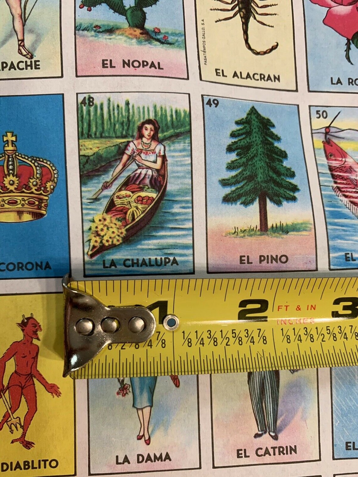 New LOTERIA Authentic Mexican Don Clemente Paper One FOLDED SHEETS to ...