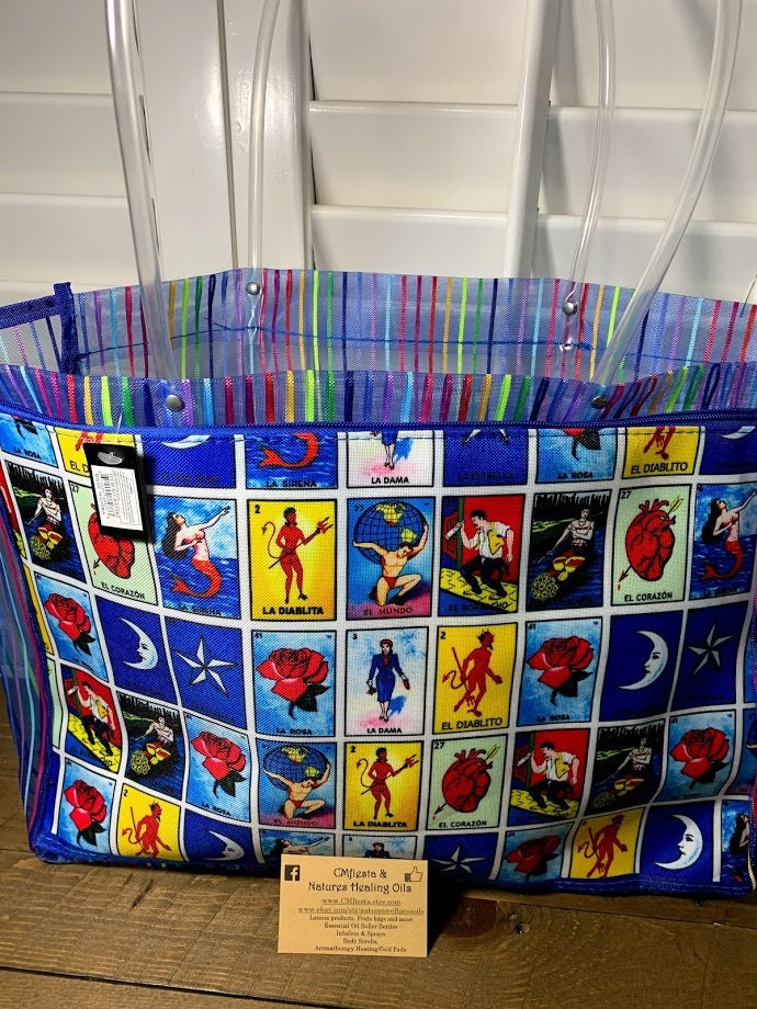 Loteria Mesh Tote Bag Mexican Loteria Mesh Bingo Large Tote - Etsy ...