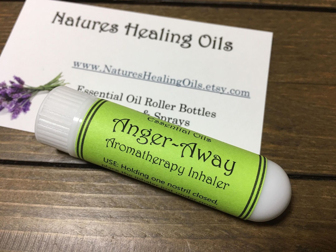ANGER-AWAY Aromatherapy Inhaler Helps Control Feeling of Anger ~ Helps ...