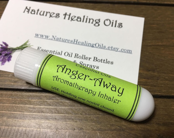 ANGER-AWAY Aromatherapy Inhaler Helps Control Feeling of Anger Helps ...