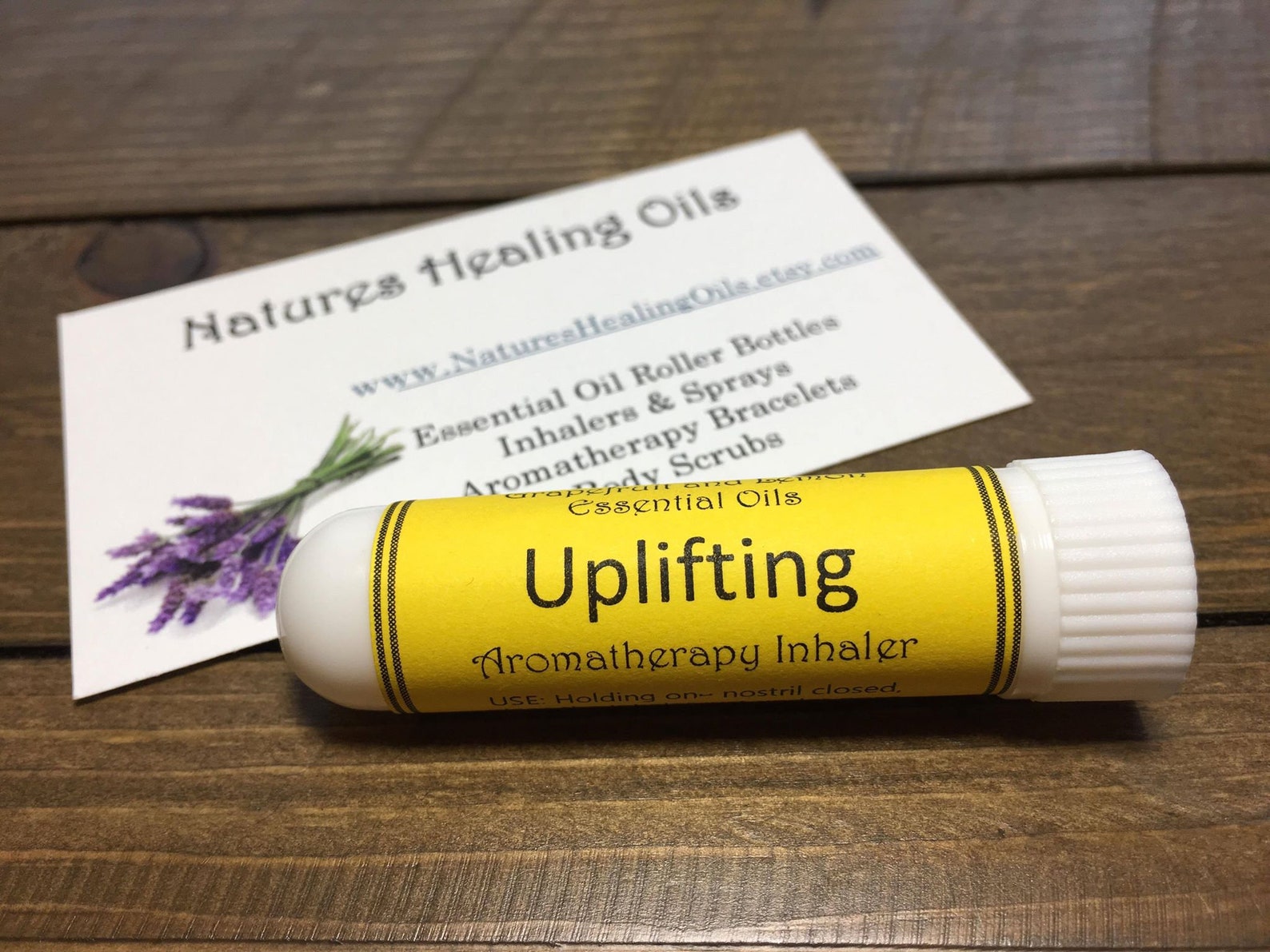 UPLIFTING Aromatherapy Inhaler, Mood Boost, Mood Lifter, Energy Boost ...