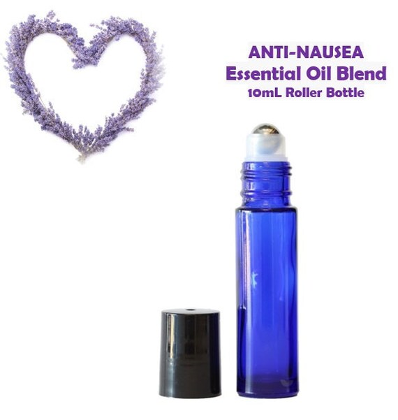 ANTI-NAUSEA Essential Oil Roller Blend Aromatherapy - Etsy