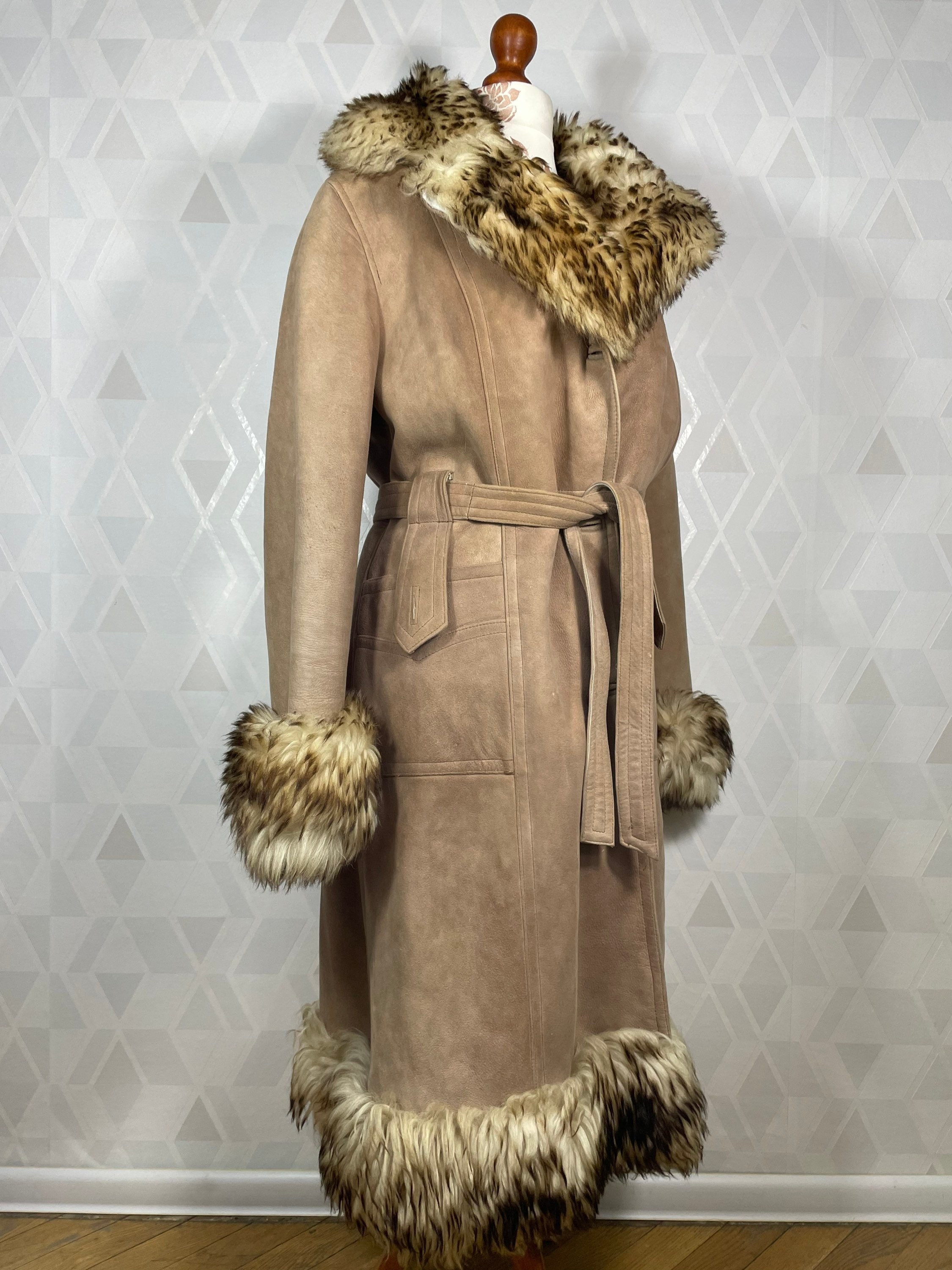 Vintage INSANE GORGEOUS Penny Lane 60/70s Shearling Sheepskin - Etsy