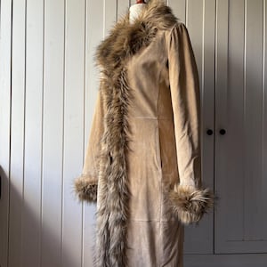 Cappotto lungo vintage Penny Lane anni '70, COSÌ BELLO, in pelle ...