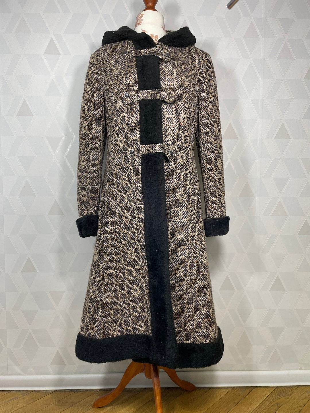 Vintage Tapestry Stadick Modelle Carpet Wool Russian Princess 60/70 ...