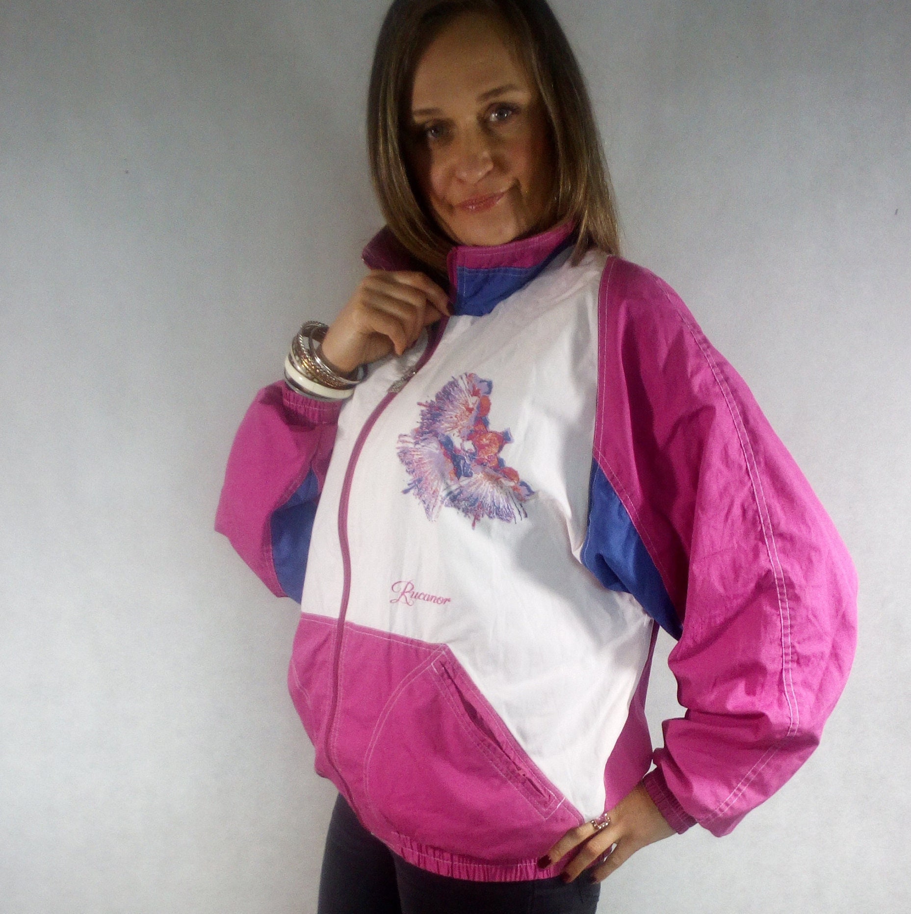 Vintage Rucanor Bomber Coupe-vent Jacket_ dété - Etsy Canada