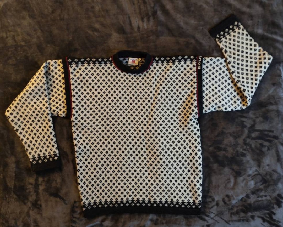 Vintage Bouviac Wool Pullover Norway Scandinavian Jumper_ - Etsy
