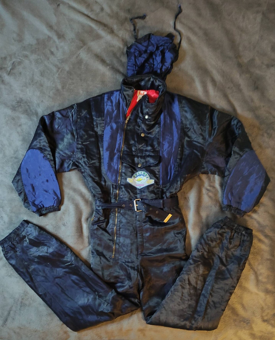 Vintage Vdev Made in France France Navy Ski Suit Size 48 - Etsy